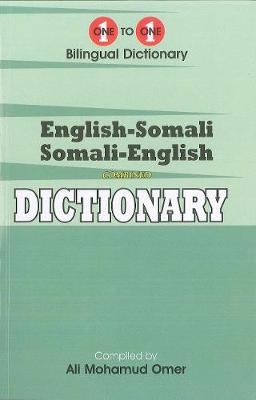 English-Somali & Somali-English One-to-One Dictionary by A.M. Omer ...