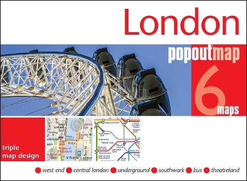 London PopOut Map by PopOut Maps | Waterstones
