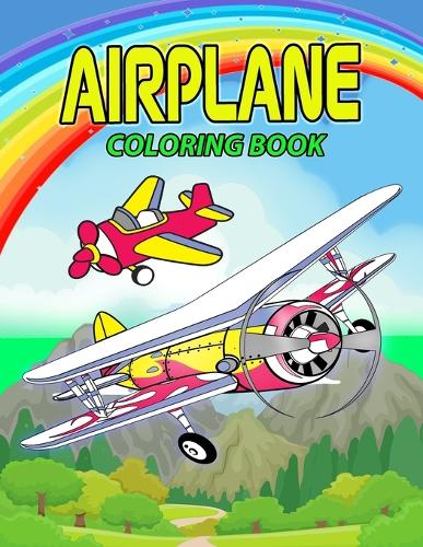 Airplane Coloring Book by Lena Frei | Waterstones