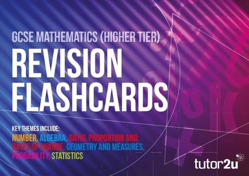 GCSE Maths (Higher) Revision Flashcards | Waterstones