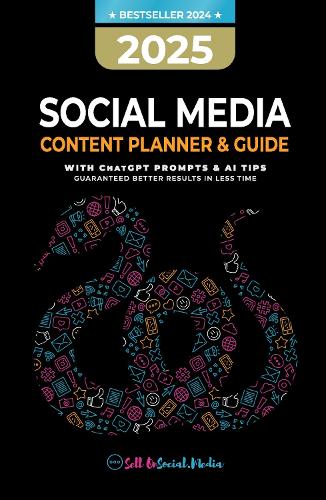 2025 SOCIAL MEDIA CONTENT PLANNER & GUIDE by Louise McDonnell | Waterstones