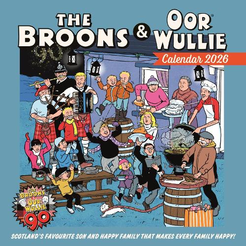 2026 The Broons/Oor Willie Wall Calendar | Waterstones