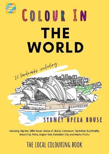 World Colouring Book (A4) by Colour Your Streets | Waterstones