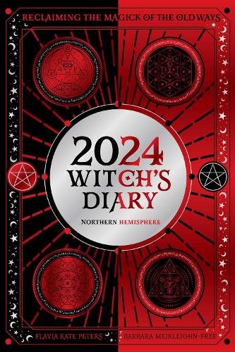 2024 Witch's Diary by Flavia Kate Peters, Barbara Mieklejohn-Free ...