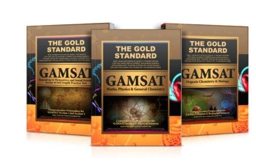 Gold Standard GAMSAT - Complete 3 Book Set by Gold Standard Media ...