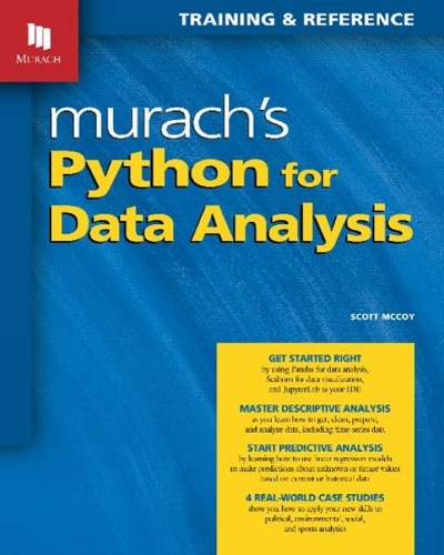 Murach's Python for Data Analysis by Scott McCoy | Waterstones