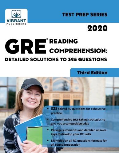 GRE Reading Comprehension by Vibrant Publishers | Waterstones