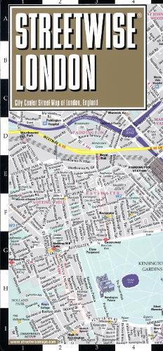 Streetwise London Map - Laminated City Center Street Map of London ...