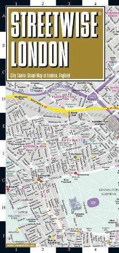 Streetwise London Map - Laminated City Center Street Map of London ...