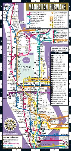 Streetwise Map Manhattan - Laminated City Center Street Map of ...