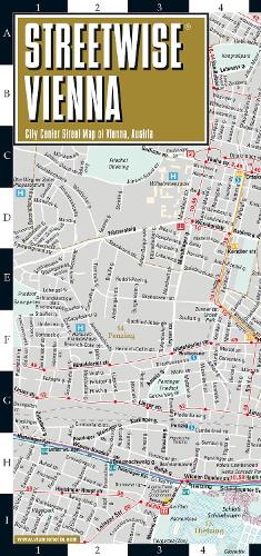 Streetwise Vienna Map - Laminated City Center Street Map of Vienna ...