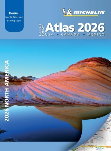 Michelin North America Large Format Road Atlas 2026 by Michelin ...