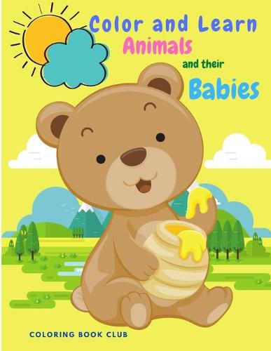 Color and Learn Animals and Their Babies - Great Educational Material ...