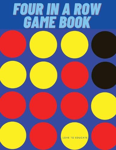 Four In A Row Game Book - Funny Road Trip Game Book for Long Car Rides ...