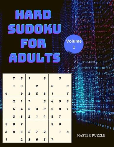 Hard Sudoku for Adults - The Super Sudoku Puzzle Book Volume 1 by ...