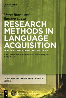 Research Methods in Language Acquisition by María Blume | Waterstones