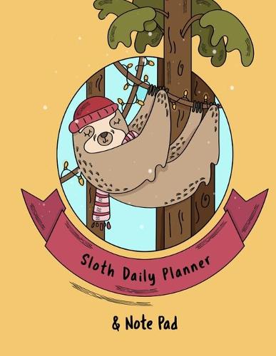 Sloth Daily Planner And Note Pad by Fanny Kind | Waterstones