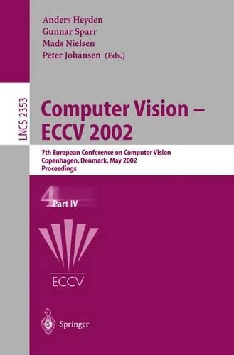 Computer Vision - Eccv 2002 by Anders Heyden, Gunnar Sparr | Waterstones
