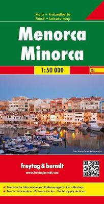Menorca Road Map 1:50.000 | Waterstones