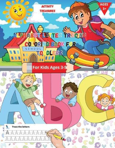 Alphabet letter tracing coloring book by Steven M Joyce | Waterstones