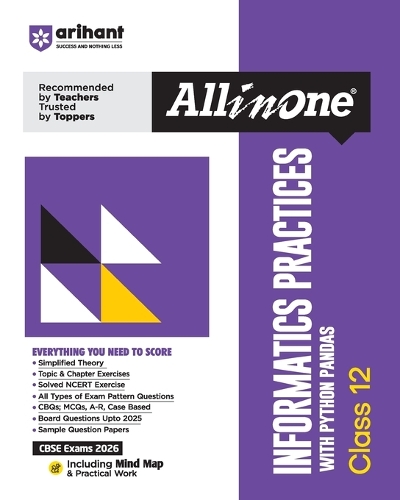Arihant All in One Informatics Practices Class 12 with Python Pandas ...