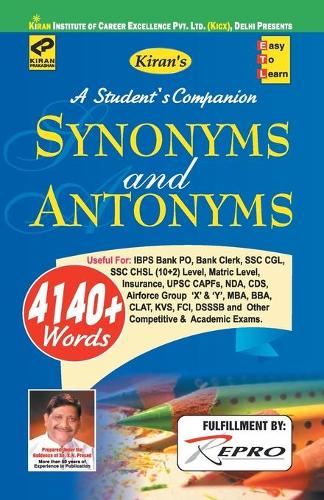 Antonym & Synonym (Final) by Unknown | Waterstones