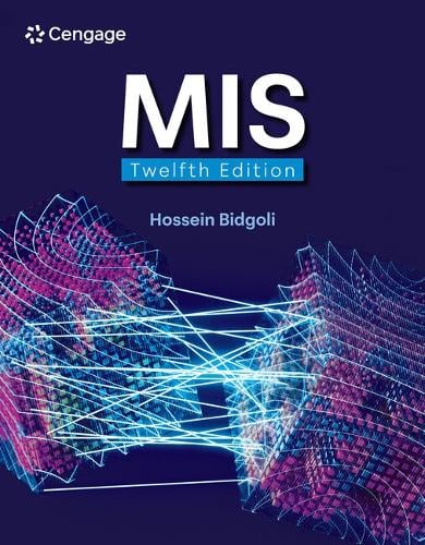 MIS by Hossein Bidgoli | Waterstones