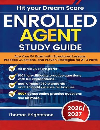 Enrolled Agent Study Guide 2026 by Thomas Brightstone | Waterstones