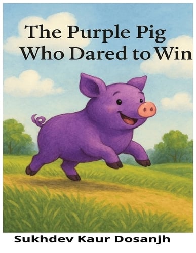 The Purple Pig Who Dared to Win by Sukhdev Kaur Dosanjh | Waterstones