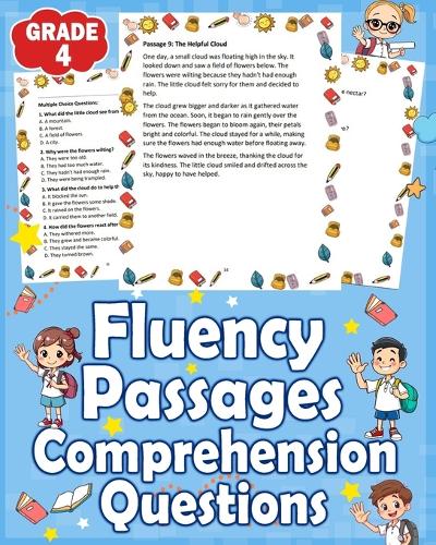 Fluency Passages Grade 4 Comprehension Questions by Louella Martin ...