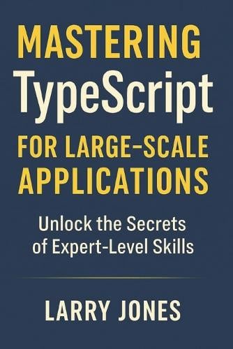 Mastering TypeScript for Large-Scale Applications by Larry Jones | Waterstones
