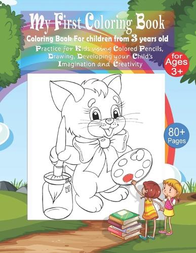 My First Simple & Big Coloring Book for Toddlers Fun & Easy Coloring ...