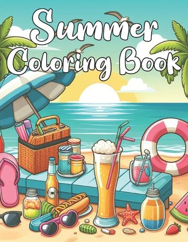 Summer Coloring Book by Marjorie W Pearce | Waterstones