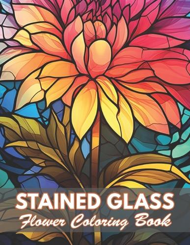 Stained Glass Flower Coloring Book by Edward Douglas | Waterstones