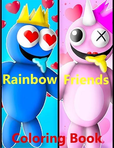 Rainbow Friends Coloring Book by Rainbow Friend Red | Waterstones