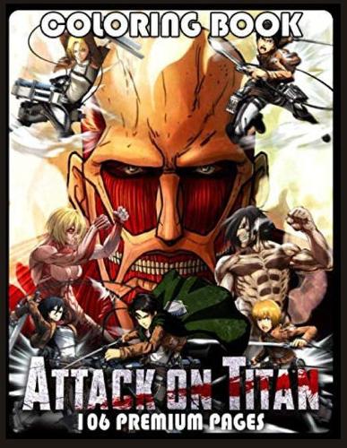 Attack On Titan Coloring Book by Attack On Coloring | Waterstones