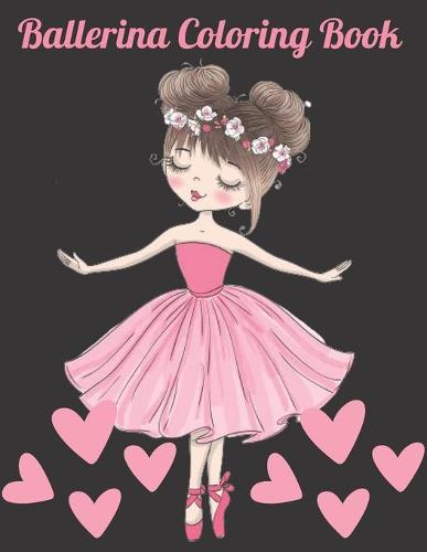 Ballerina Coloring Book by Adnan Book Publishing | Waterstones