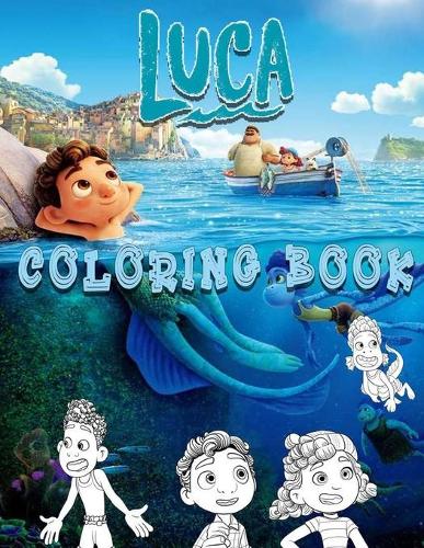 Ĺuca Coloring Book by My Book | Waterstones