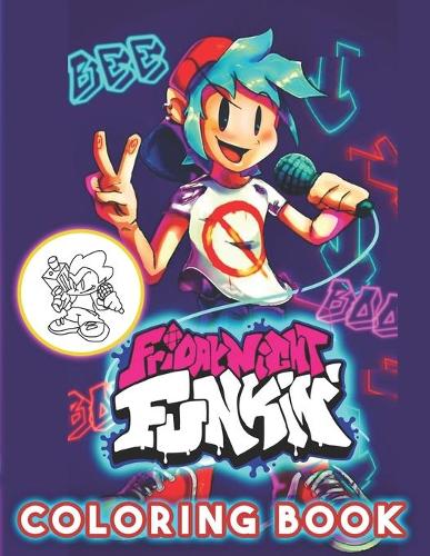 Friday Night Funkin Coloring Book by Stephen Barnett | Waterstones