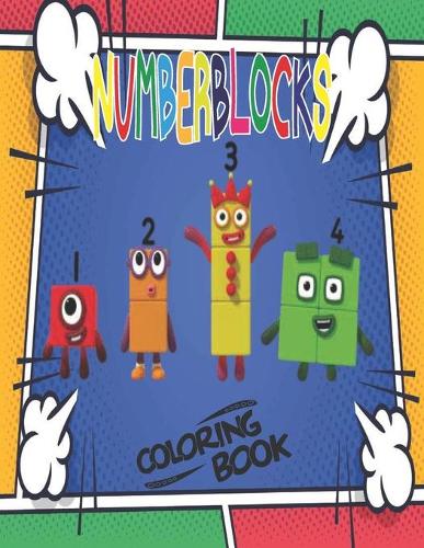Numberblocks Coloring Book by Rd Creative | Waterstones