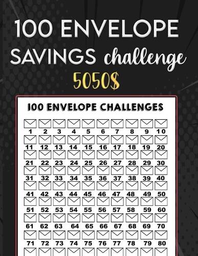 100 Envelope Savings Challenge by Zdesign | Waterstones