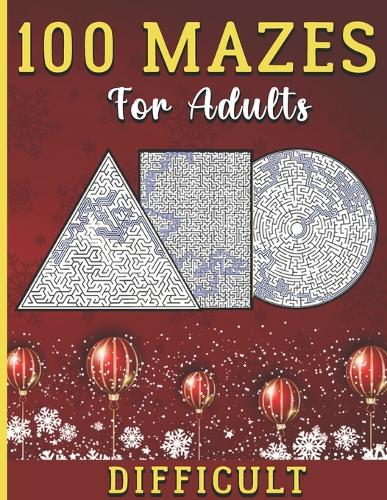 difficult maze book for adults by Outzy Publishing | Waterstones