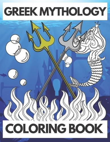 Greek Mythology Coloring Book by Blue Angel | Waterstones