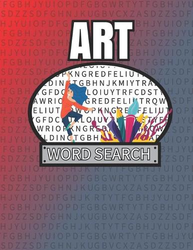 Art Word Search by Kelly Crafton | Waterstones
