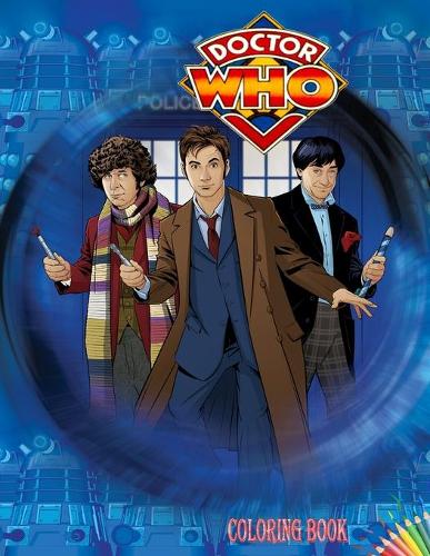 DOCTOR WHO Coloring Book by K Graig | Waterstones