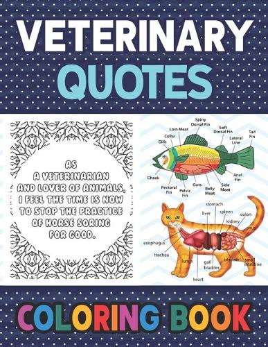 Veterinary Quotes Coloring Book by Ramnikeylone Publication | Waterstones