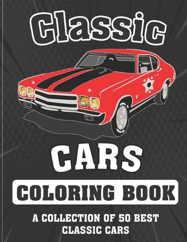 50s cars coloring pages