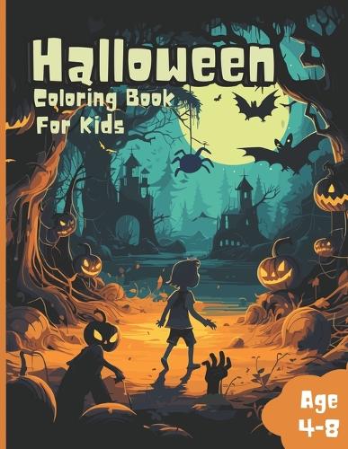 Halloween Coloring Book For Kids age 4-8 by Moly Press | Waterstones
