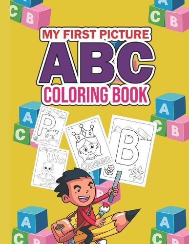 My First Picture ABC Coloring Book by Cade Johan McMan | Waterstones