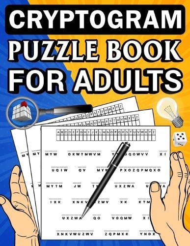 Cryptogram puzzle book for adults by Mural Publishers | Waterstones